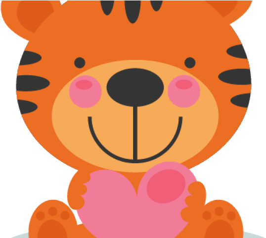 Cute Tiger Clipart - Jungle Animals Png - Full Size PNG Clipart Images ...