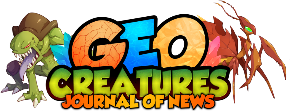 Geo Creatures Journal Logo By Tomycase - Cartoon - (1024x383) Png ...