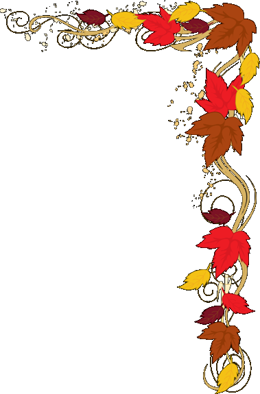 Fall Leaves Corner Border Png - Autumn Leaves Clip Art - (379x575) Png ...