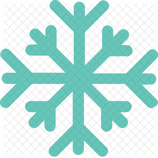 Snowflake Icon - Cooling Icon With Transparent Background - (512x512 ...