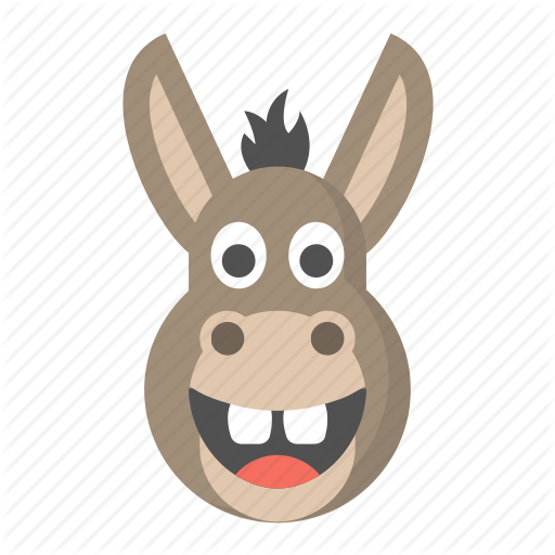 Jackass Clipart Mule Head - Mule Emoji - (512x512) Png Clipart Download