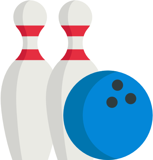 Bowling Free Icon - Ten-pin Bowling - (512x512) Png Clipart Download