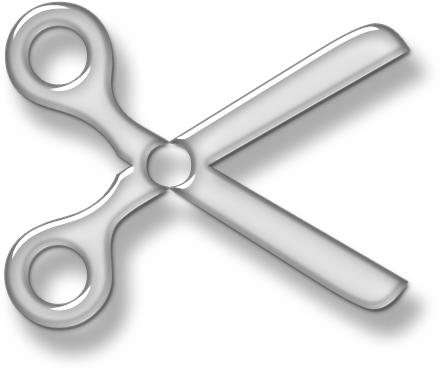 Pin Open Scissors Clipart - Scissors Icon White Png - (512x512) Png ...