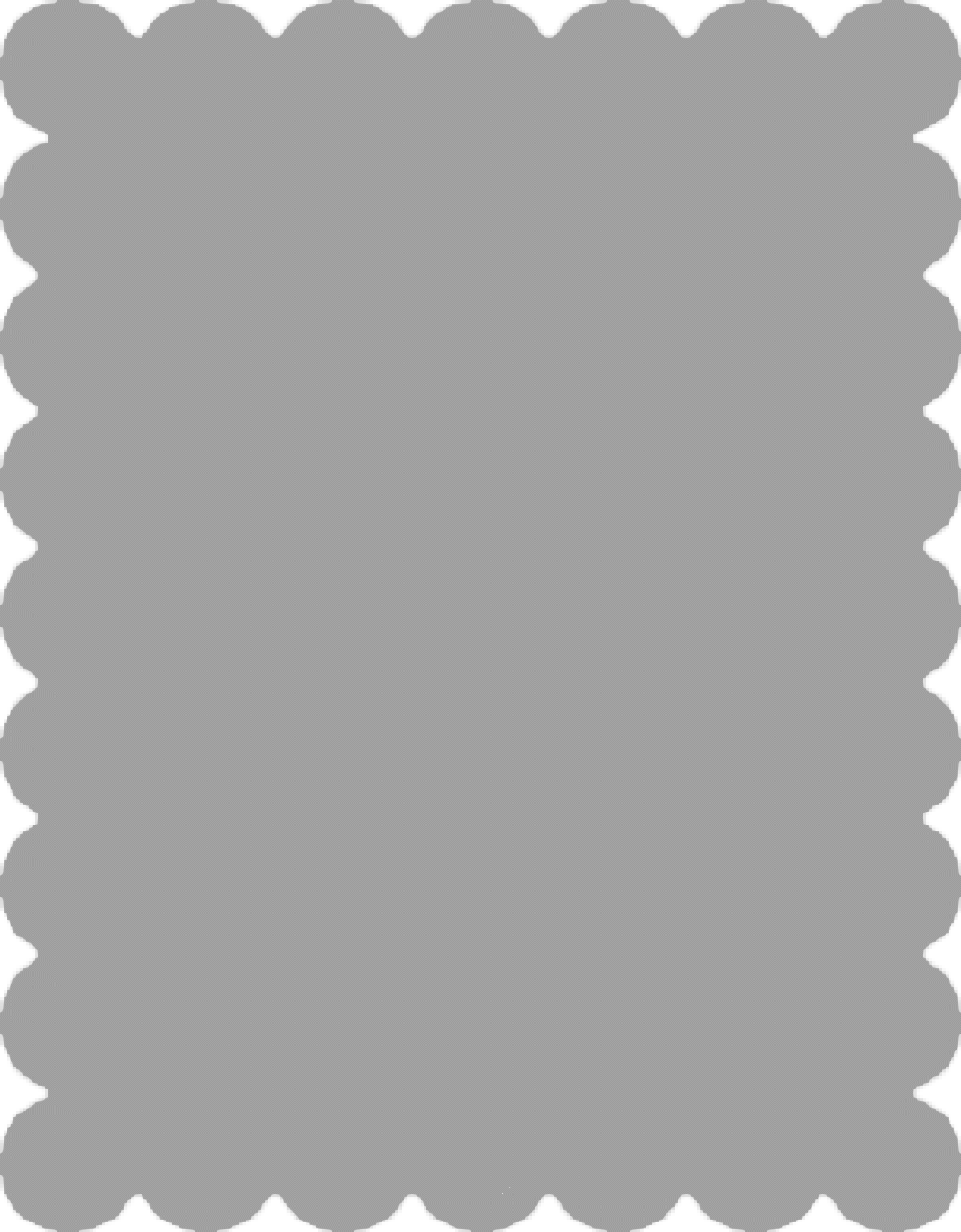 Scalloped Rectangle Frame Clipart - Scalloped Edge Rectangle Template ...