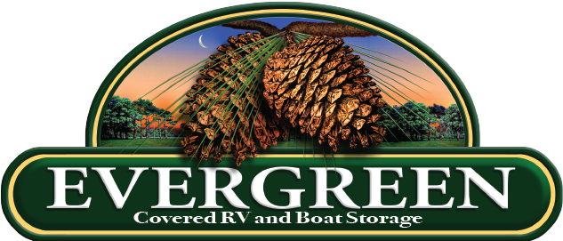 Evergreen Rv Storage Logo - Recreational Vehicle - (642x277) Png ...