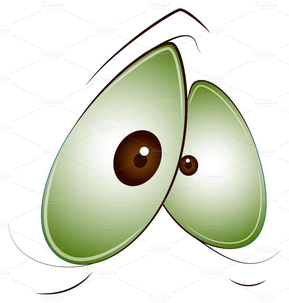 Cartoon Eyes Vector Expressions - Moths And Butterflies - (1000x1049 ...