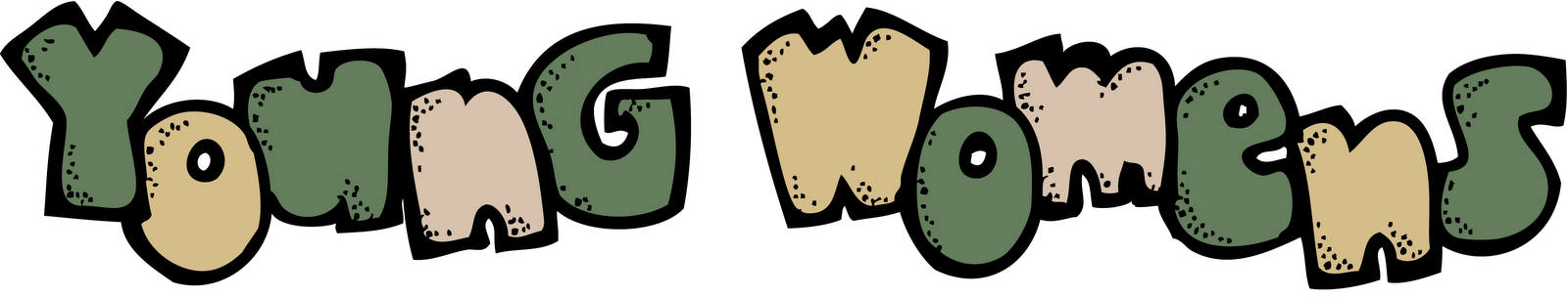 Girls Camp Lds Young Women Clipart - Young Women Camp Logo - (1600x304 ...