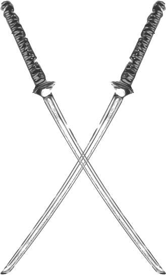 Drawn Katana Drawing - Katana Drawing - (424x600) Png Clipart Download