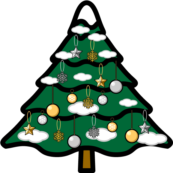 Christmas Tree - (600x600) Png Clipart Download