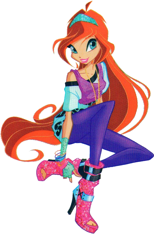 Winx Club - Winx Club Bloom Disco - (656x997) Png Clipart Download