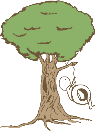 Gfycat Url - Cartoon Tree Transparent Gif - (500x542) Png Clipart Download