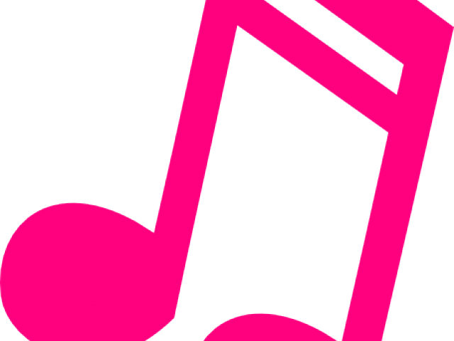 Musical Notes Clipart Pink Music - Notas Musicais Silueta Png ...