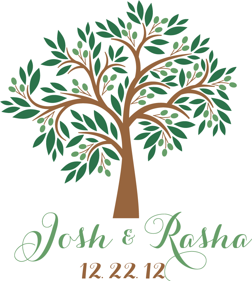 Olive Tree Vector - (807x982) Png Clipart Download