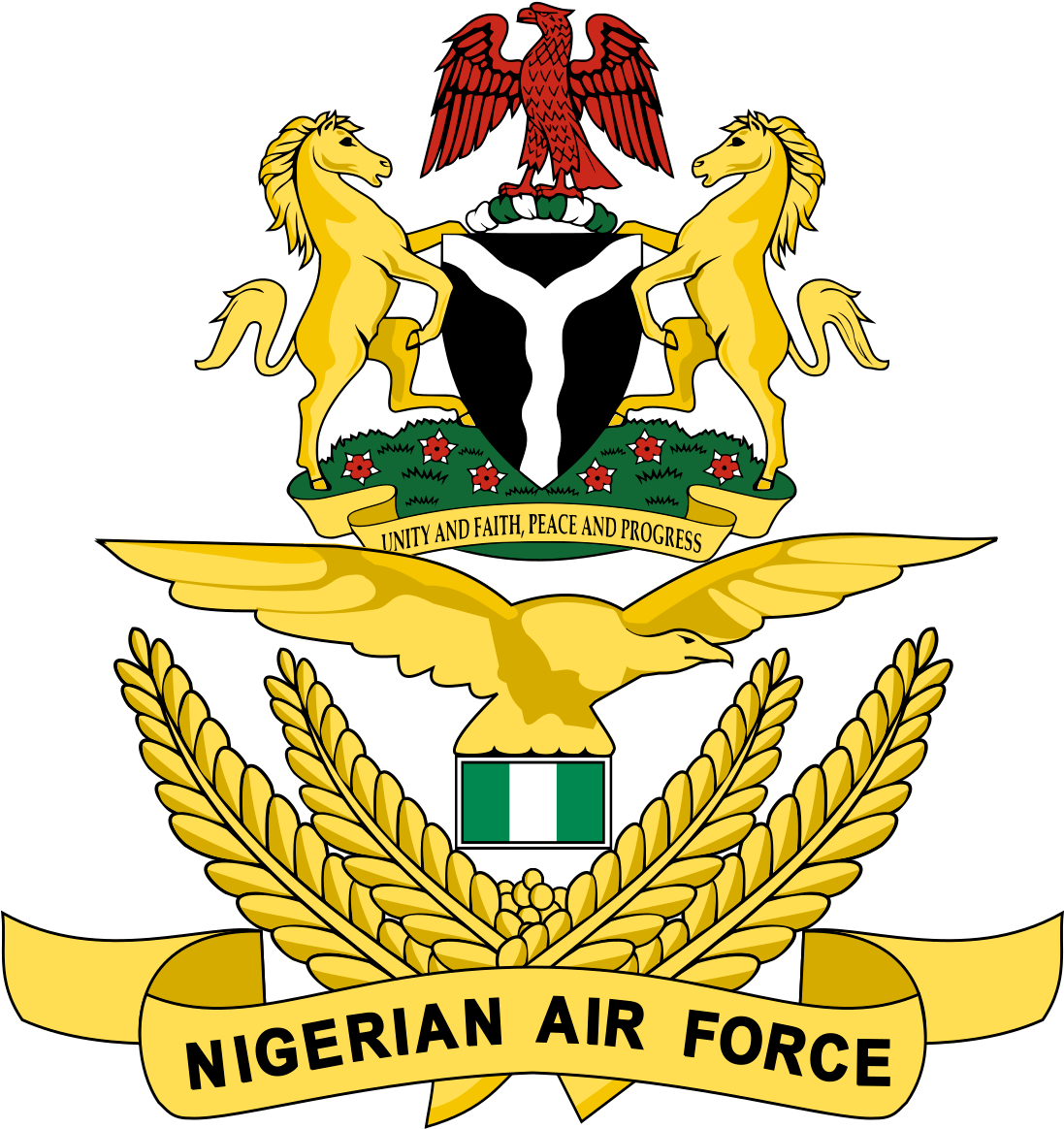 Naf - Nigerian Air Force Naf - (1200x1245) Png Clipart Download