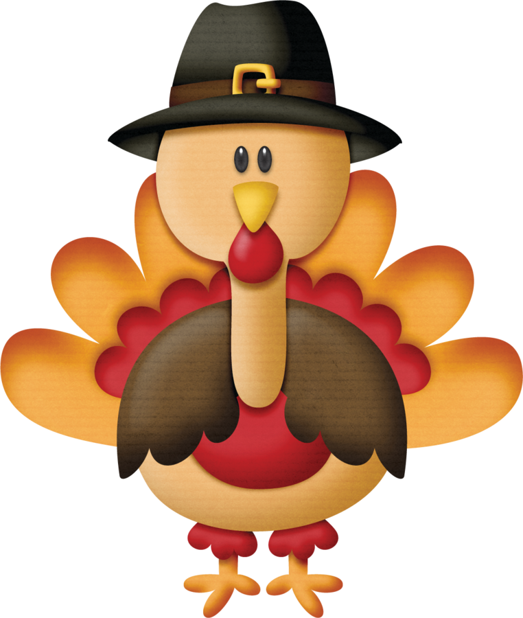 Turkey * - Thanksgiving Clipart - (762x900) Png Clipart Download