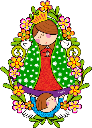 Original - Distroller Virgencita Png - (400x500) Png Clipart Download