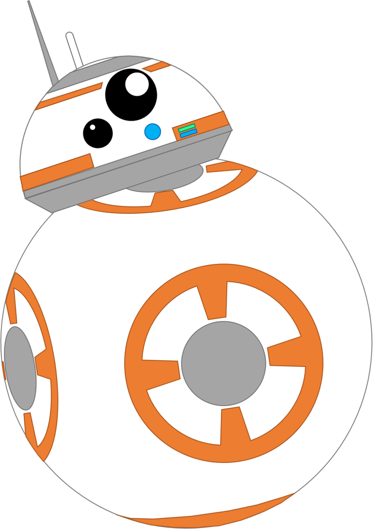 Bb-8 By Coulden2017dx On Deviantart - Bb8 Star Wars Vector - (752x1066 ...