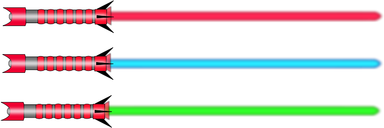Free Lightsaber Single - Star Wars Border - (1200x427) Png Clipart Download