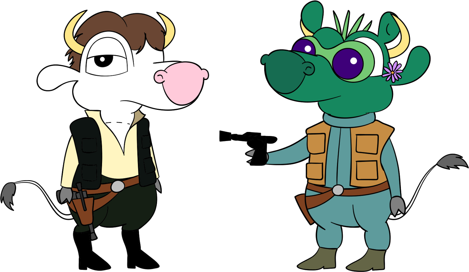 Star Wars Day - Cartoon - (1600x1028) Png Clipart Download