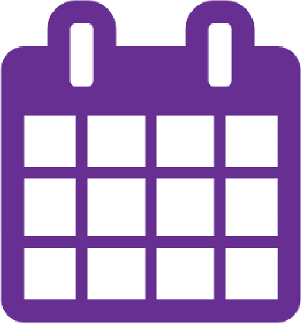 Calendar-icon Purple - Agenda Png - Full Size PNG Clipart Images Download