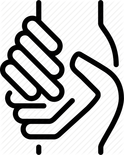 Help Vector - Helping Hand Icon Png - (409x512) Png Clipart Download