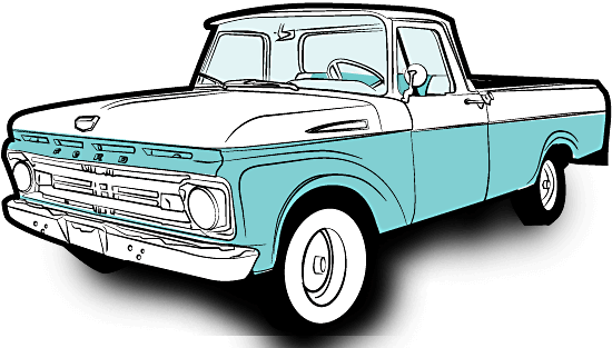 61-66 - Ford F-series - Full Size PNG Clipart Images Download