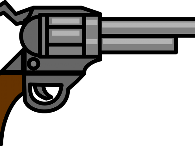 Pistol Clipart Double Pistol - Revolver Clipart Transparent Background ...