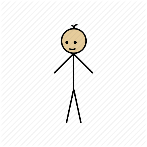 Download Human Stick Man Clipart Stick Figure Clip - Human - Full Size ...
