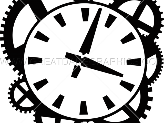 Gears Clipart Clock Mechanism - Watch - (640x480) Png Clipart Download