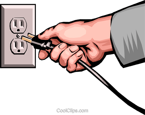 Electrical Plug Royalty Free Vector Clip Art Illustration - Use ...