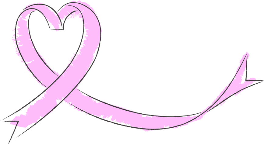 Hearts Transparent Breast Cancer - (900x900) Png Clipart Download