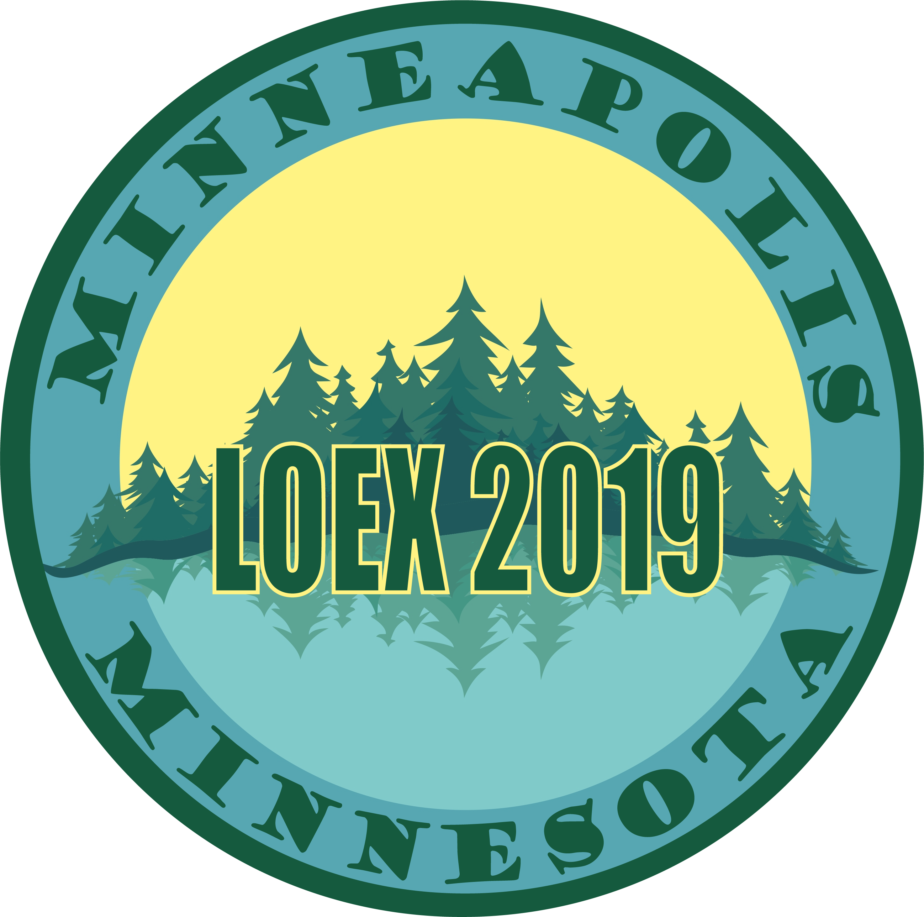 Loex 2019 Logo - Vector Graphics - (2947x2926) Png Clipart Download