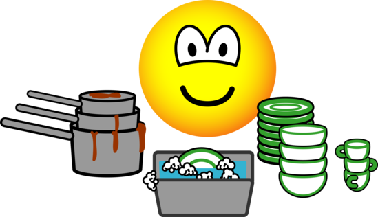 Washing Up Emoticon - Emoticon - (549x316) Png Clipart Download