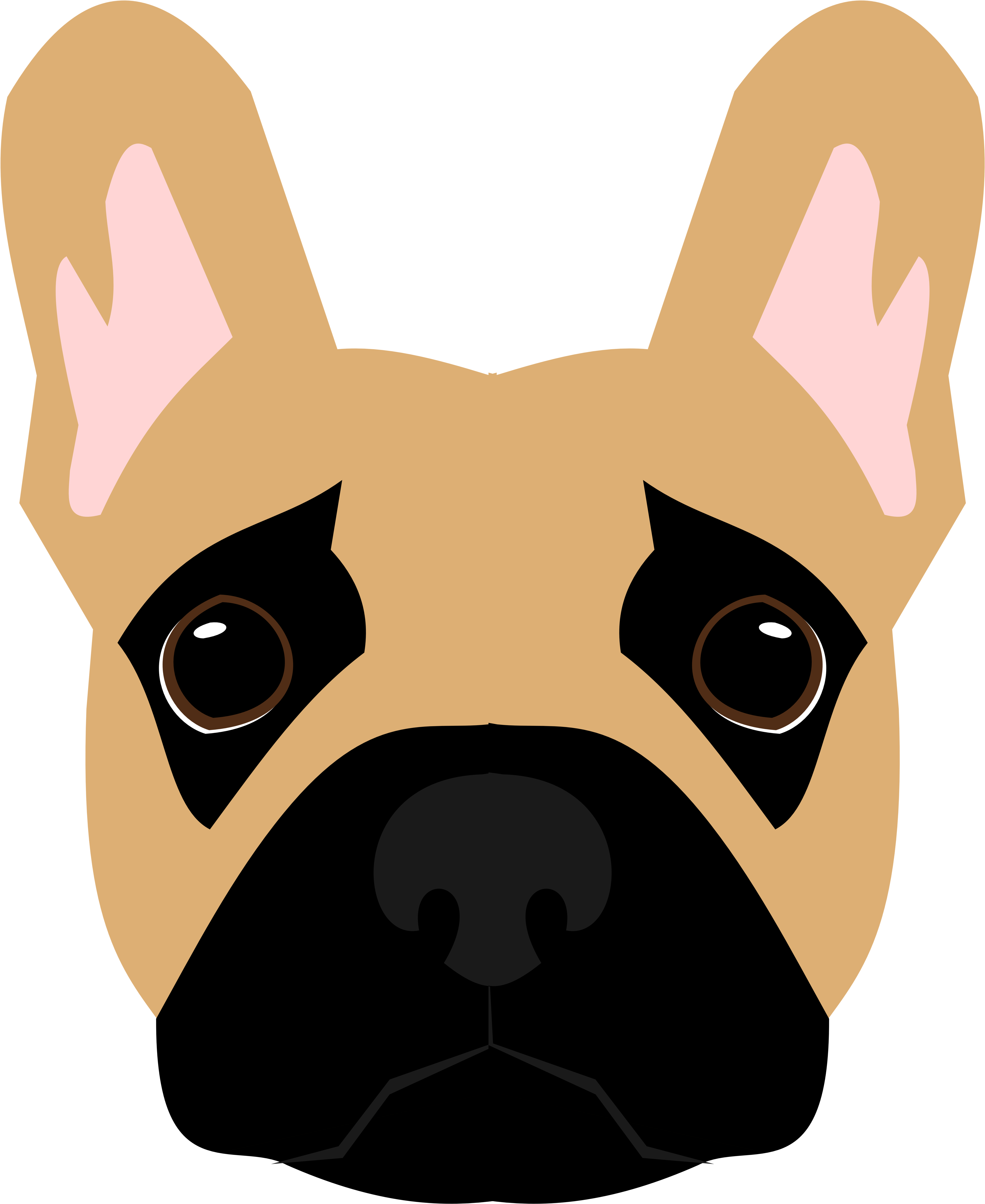Frenchie Vector Dogart Pinterest Dolls And Patterns - Dog - Full Size ...