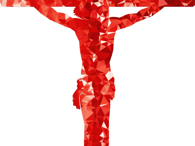 Cross Clipart Crucifix - Red Crucifix - (640x480) Png Clipart Download
