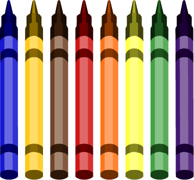Crayon Clipart Transparent Background - Black Crayons Clipart ...