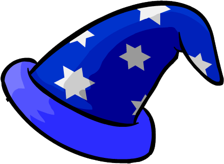 Wizard - Wizard Hat Cartoon Png - (458x335) Png Clipart Download