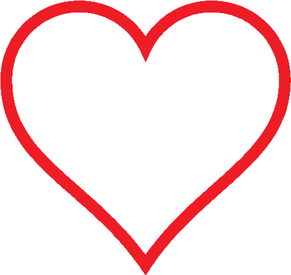 Heart Icon Svg - Heart Png Transparent Background - (999x930) Png ...