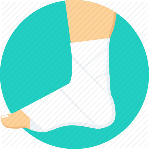 Ankle Sprain Icon Clipart Sprained Ankle Sprains And - Ankle Sprain ...
