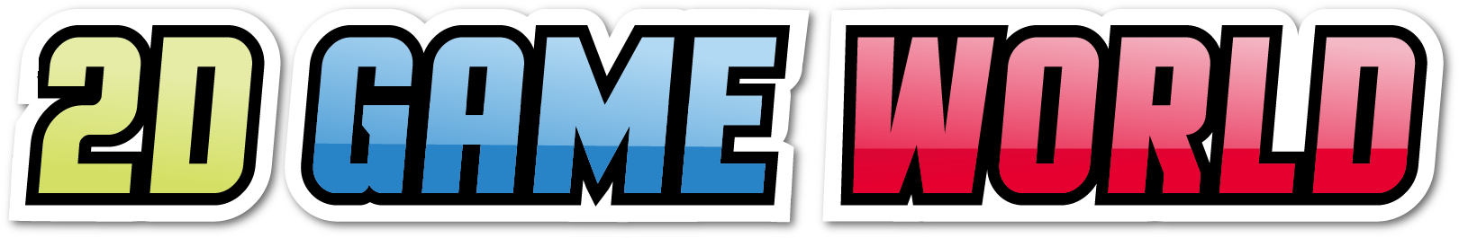 Logo 2d Game - (1624x416) Png Clipart Download