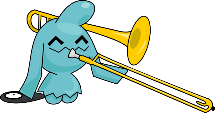 Music Project - Trombone Pokemon - (688x362) Png Clipart Download