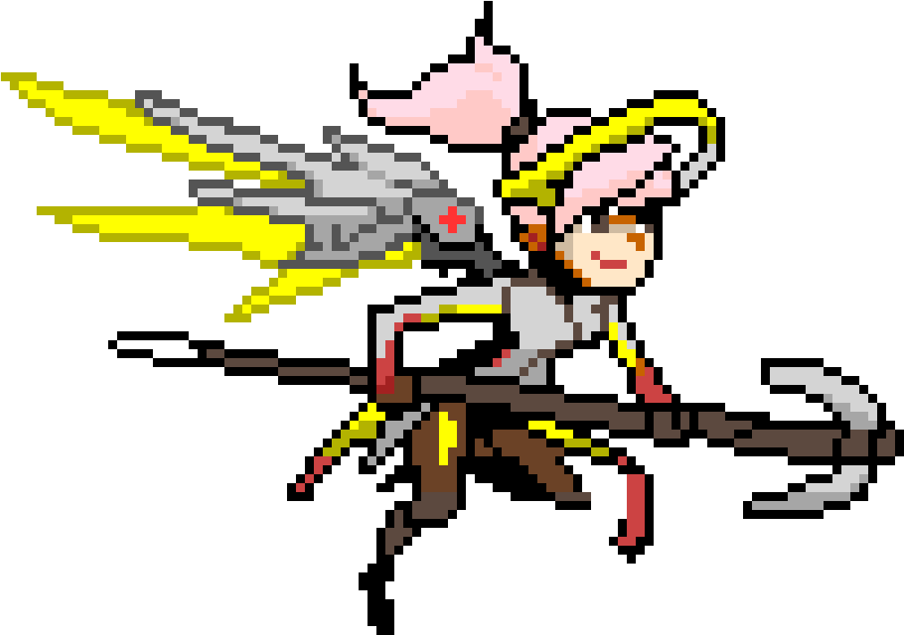 Medieval Slot Machine - Overwatch Mercy Pixel Spray - (1270x780) Png ...