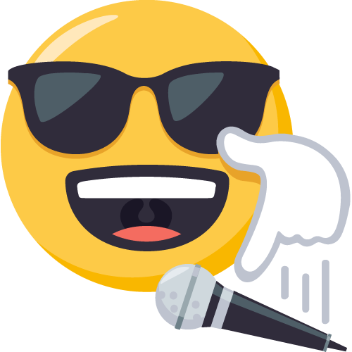 Mic Drop - Mic Drop Emoji - (500x500) Png Clipart Download