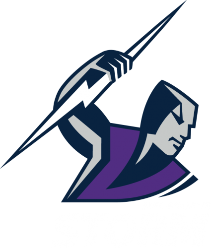 Full Time - Melbourne Storm Logo 2019 - (425x500) Png Clipart Download