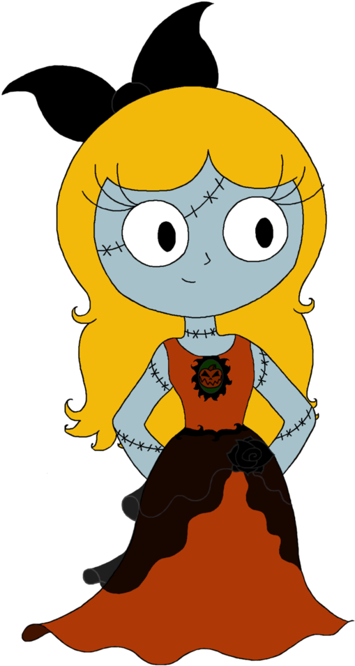 Royal Pumpkin Princess Dress By Https - Jack Skellington - (757x1054 ...