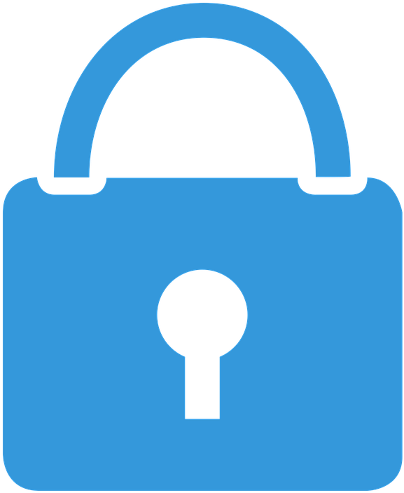 Lock - Blue Lock Icon Transparent Background - (720x720) Png Clipart ...