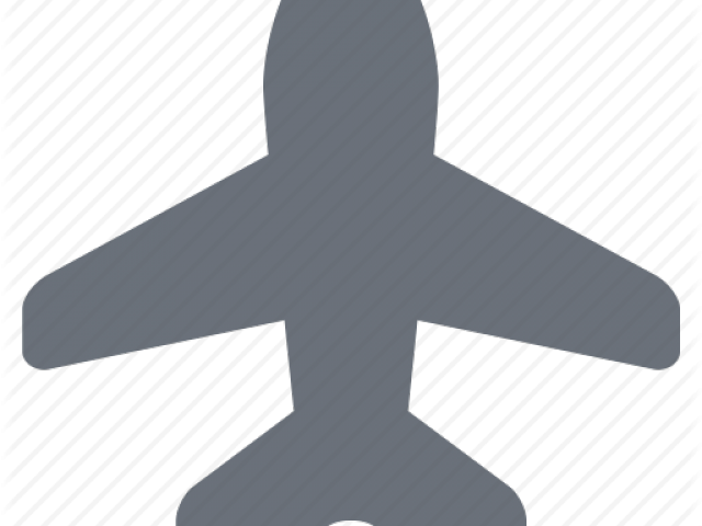 Plane Clipart Simple - Cross - (640x480) Png Clipart Download