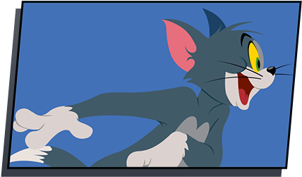 Tom - Cartoon - (429x280) Png Clipart Download