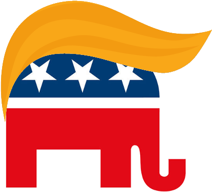 Republican Party Logo - (483x400) Png Clipart Download