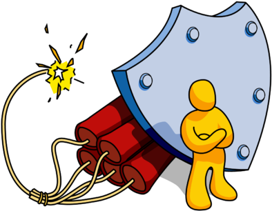 False Safety - Clip Art - (400x310) Png Clipart Download